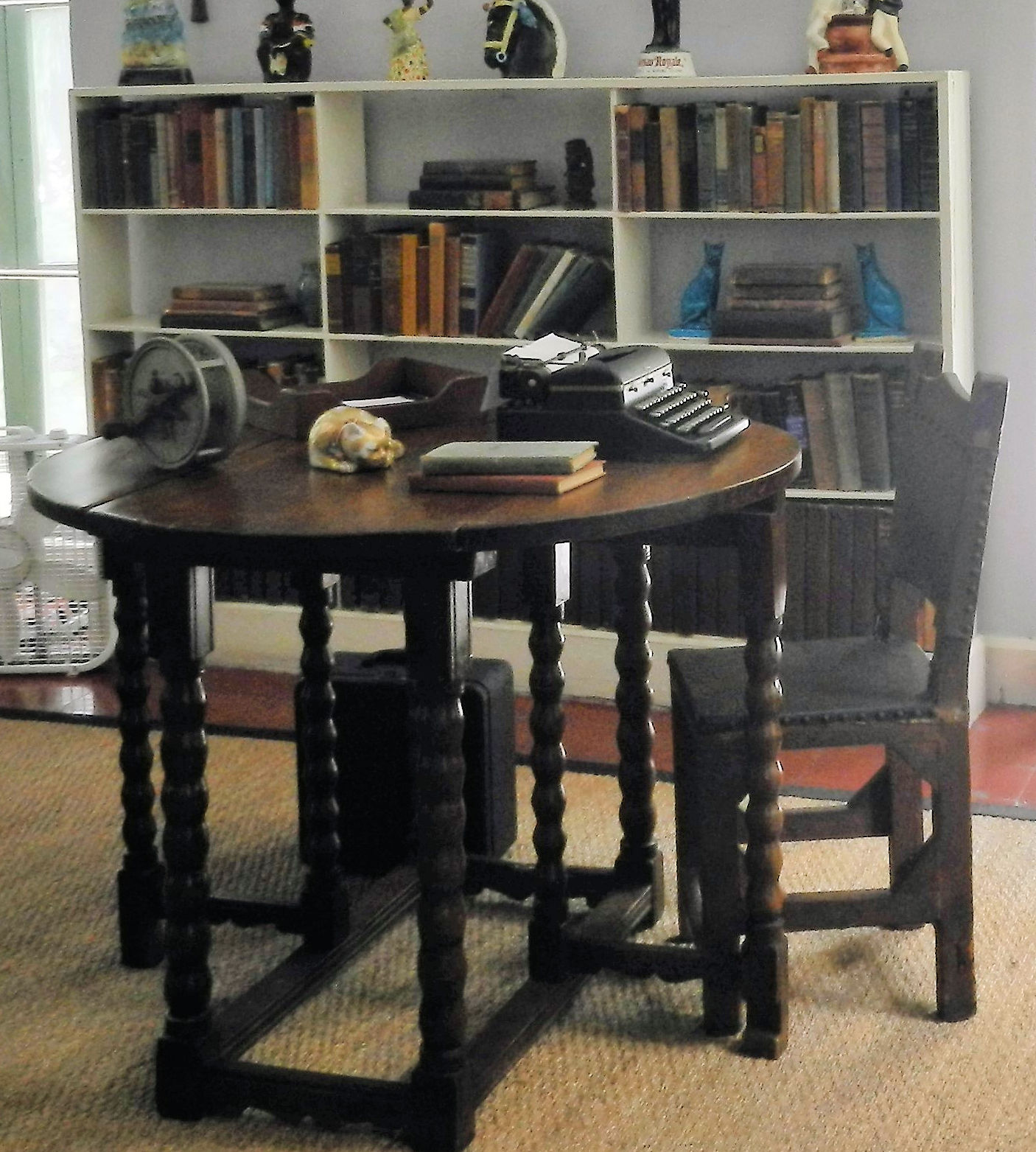 Hemingway’s study- chaos and creativity – watercress words by Dr Aletha