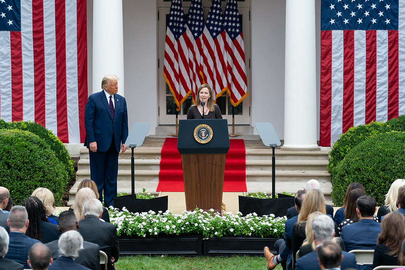 Justice Amy Coney Barrett-“Standing Up for the Law” – watercress words ...